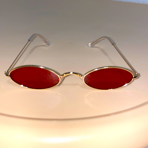 Accessories | Small Red Eye Frames | Poshmark